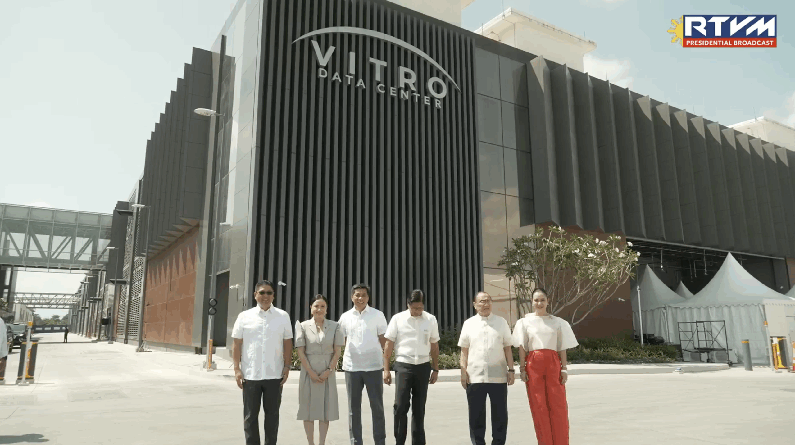 President Marcos leads launch of $350M VITRO data center → Context.ph